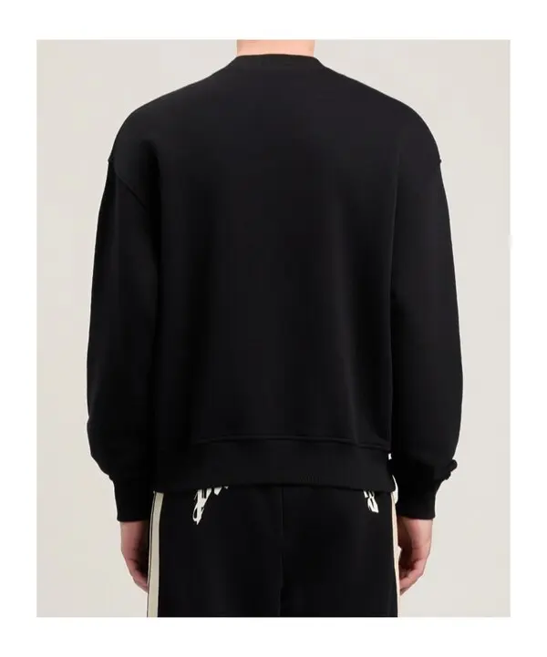 Palm Angels Bear Patch Sweatshirt - Black