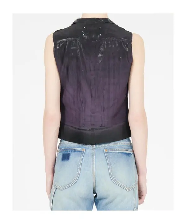 MAISON MARGIELA Sleeveless Buttoned Top