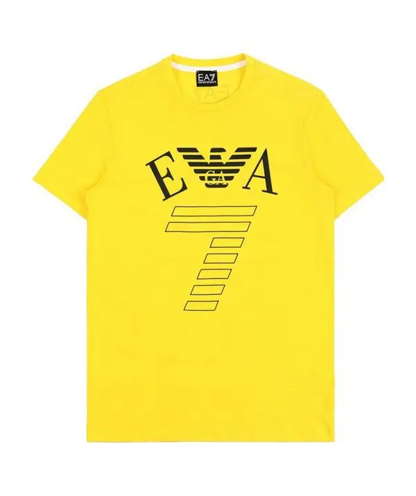 EA7 Round-necked Logo T-shirt