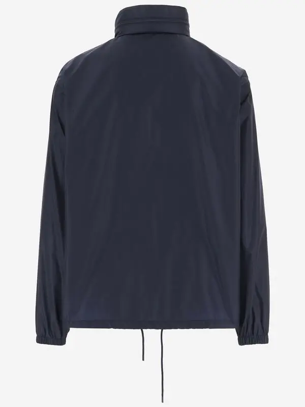 Saint Laurent Packable Hooded Jacket - Black