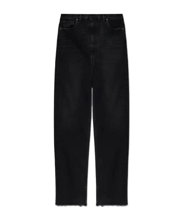 MAISON MARGIELA Frayed Edge Wide-leg Jeans - No