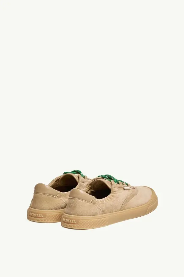 Moncler Vera Leisure Low-top Sneakers - Beige