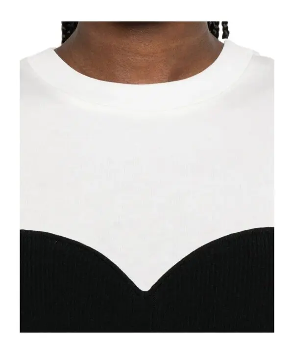 Patrizia Pepe Sweetheart Neckline Knitted Dress