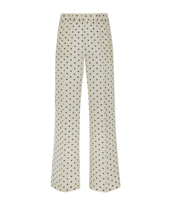 P.a.r.o.s.h Dots Trousers - White