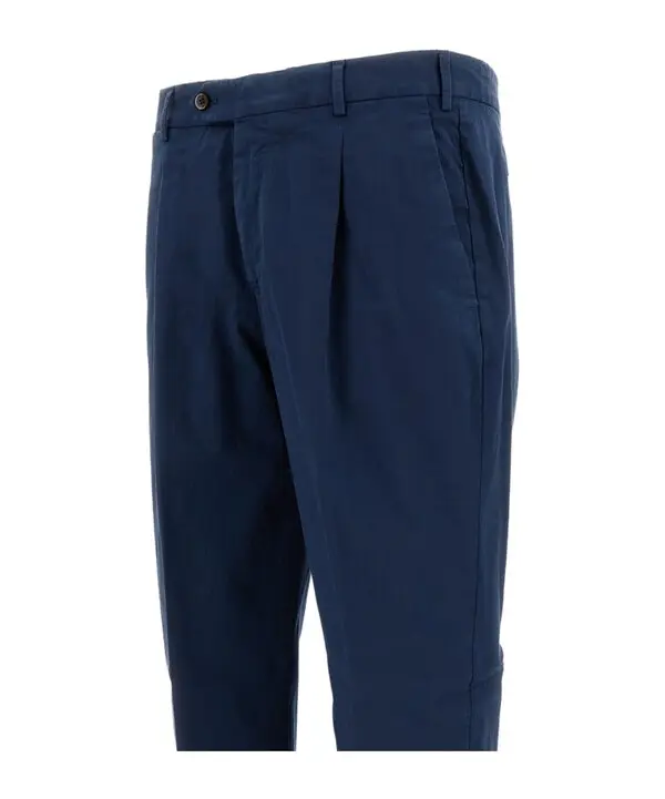 PT TORINO Pleated Trousers - Blue