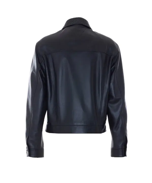 Bottega Veneta Leather Button-up Jacket