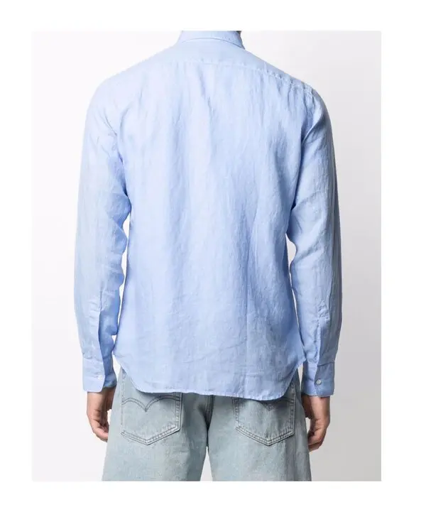 Aspesi Slim Fit Linen Shirt
