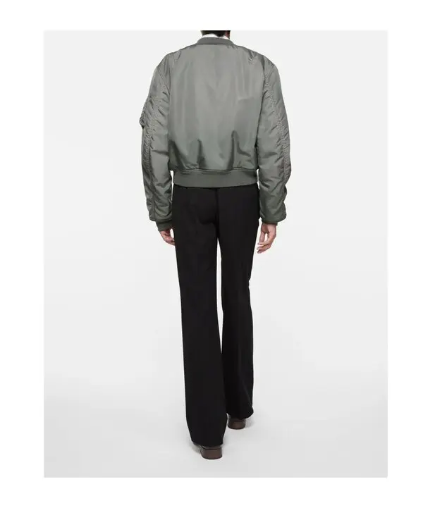 Acne Studios Full-zip Bomber Jacket - Gray