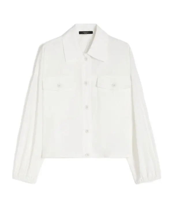 Max Mara Wkiorigano" Shirt Jacket - Ivory