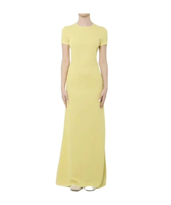 Jacquemus La Robe Maille Knitted Maxi Dress