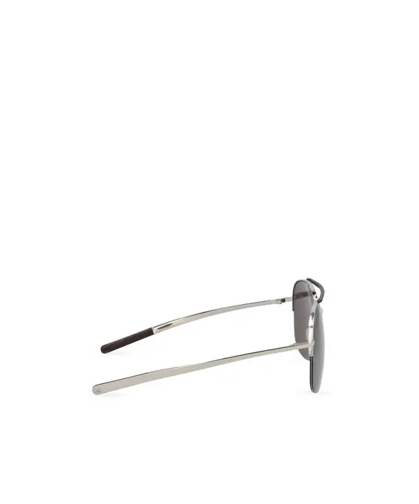 Gucci Aviator Frame Sunglasses - Silver