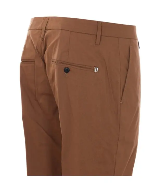DONDUP Gaubert Slim Fit Trousers - Brown