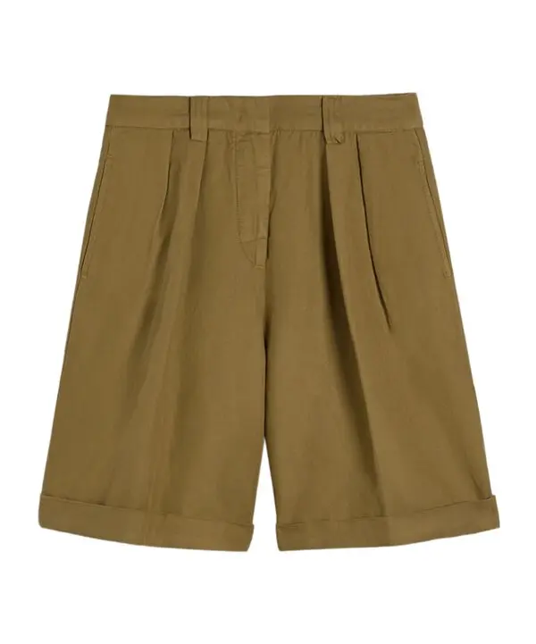 Aspesi Pleated Bermuda Shorts