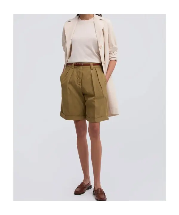 Aspesi Pleated Bermuda Shorts