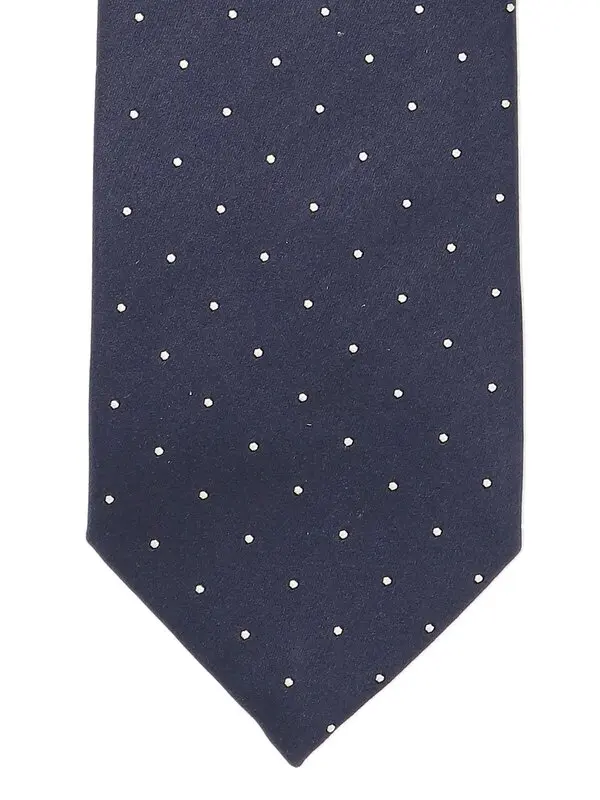 TOM FORD Polka-dot Satin Neck Tie - Black