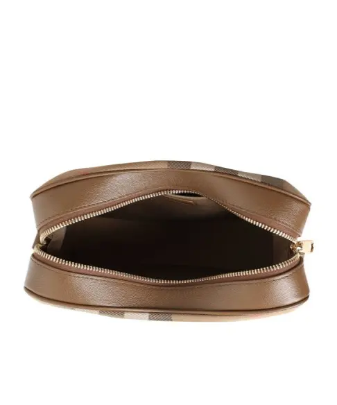 Burberry Checked Camera Bag - Multicolor