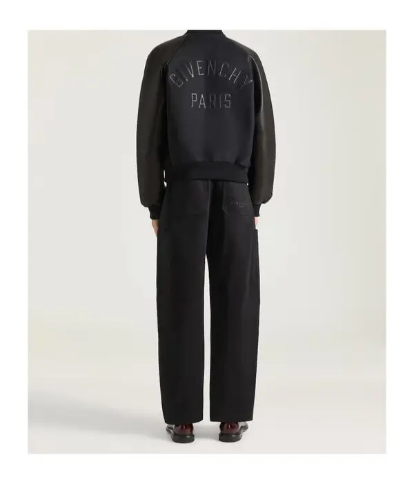Givenchy Embroidered Logo Blouson Jacket