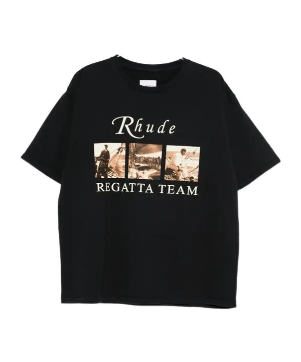 Rhude Graphic-print Crewneck T-shirt