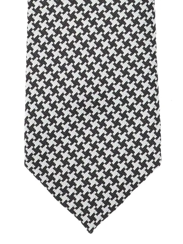 TOM FORD Pattern Neck Tie - Black