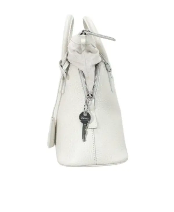 MAISON MARGIELA 5ac Classique Mini Tote Bag - Greige