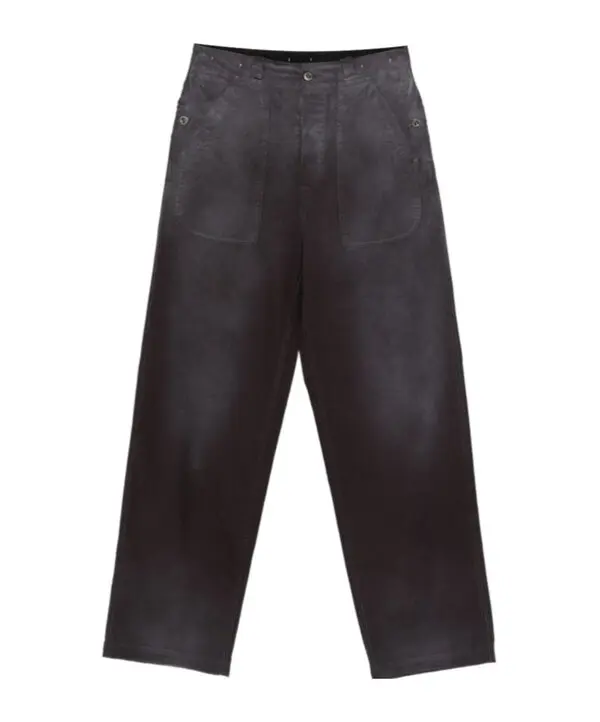 MAISON MARGIELA Straight Trousers - Black