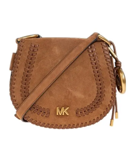 Michael Kors Leather Crossbody Bag With Logo Detail