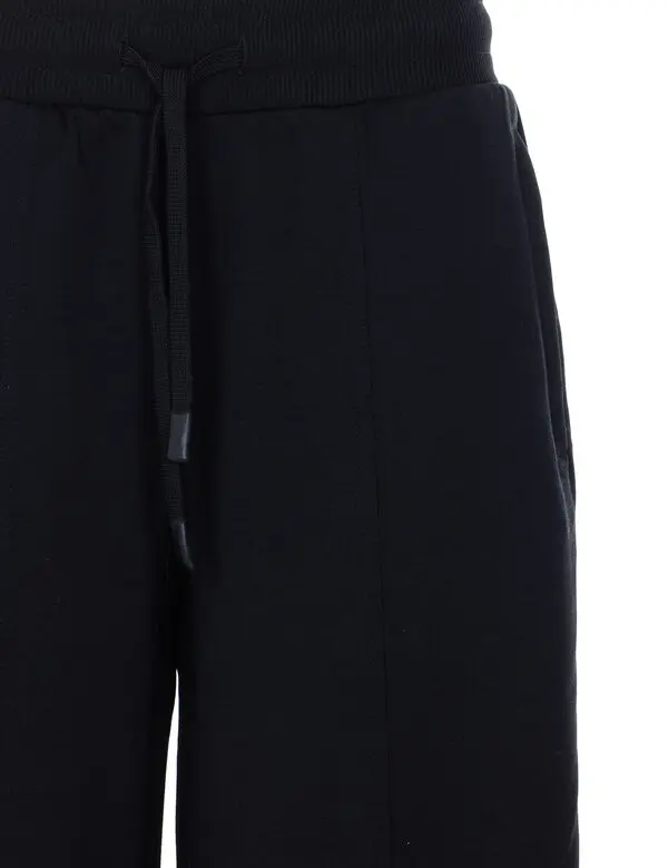Patrizia Pepe Wide Leg Ruffle Trousers