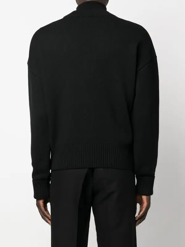 AMI Paris De Coeur Knitted Cardigan