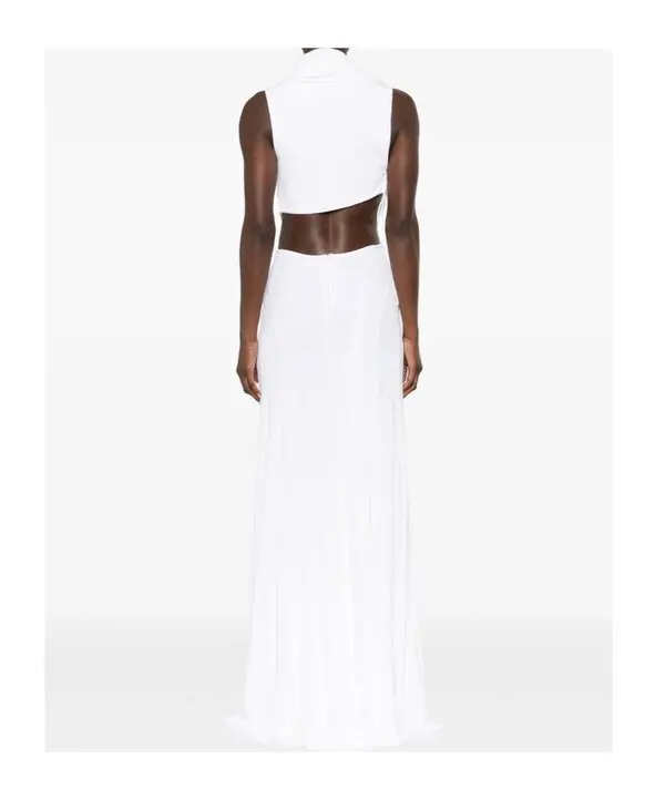 Christopher Esber Draped Cut-out Maxi Dress - White