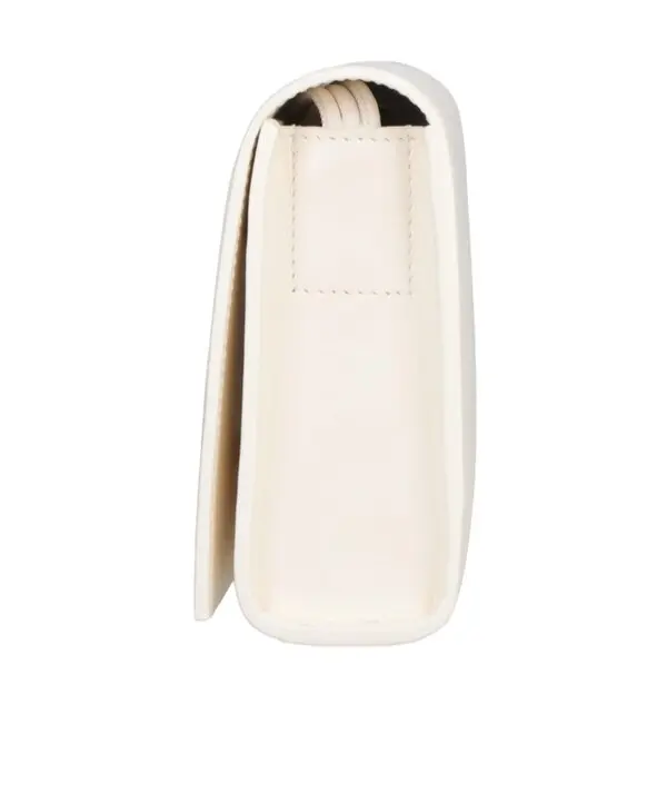 JIL SANDER Tangle Strap Wallet - White