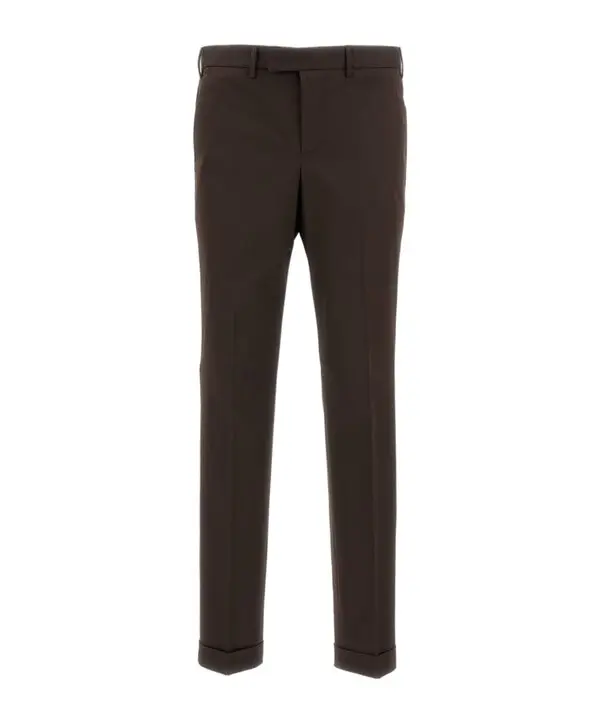 PT TORINO Cuffed Trousers - Black