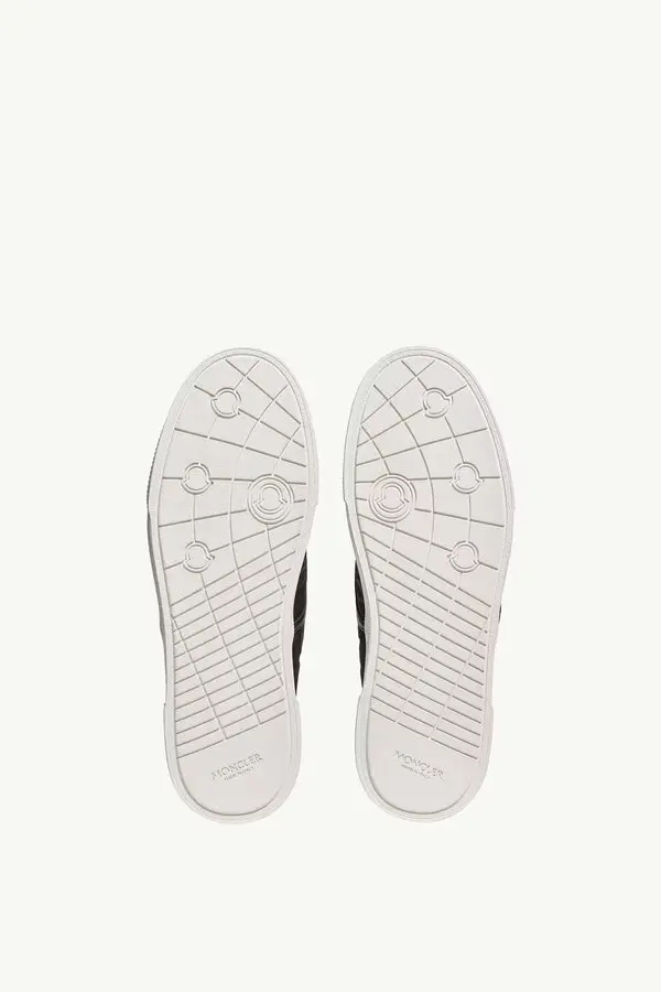 Moncler Vera Leisure Padded Sneakers - Black