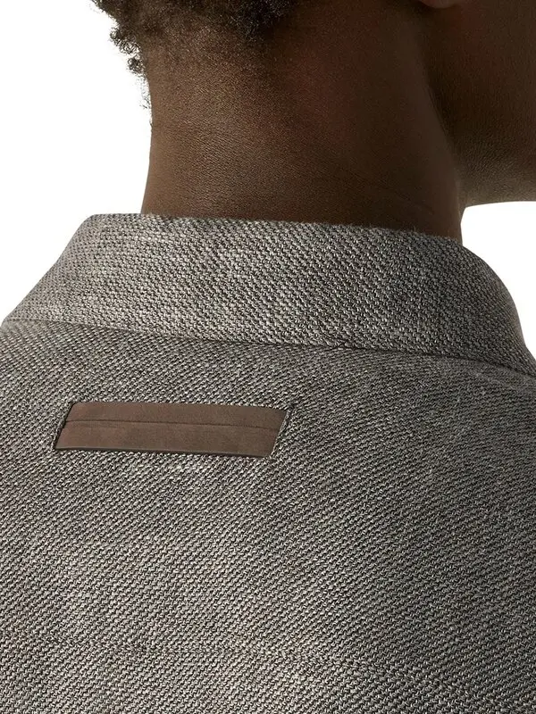 Zegna Buttoned Overshirt - Gray