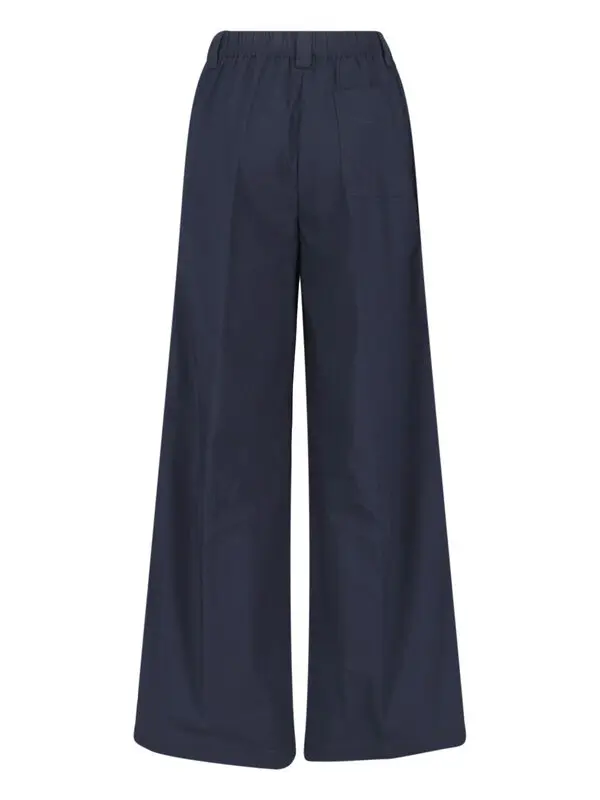 Aspesi Wide-leg Trousers - Black