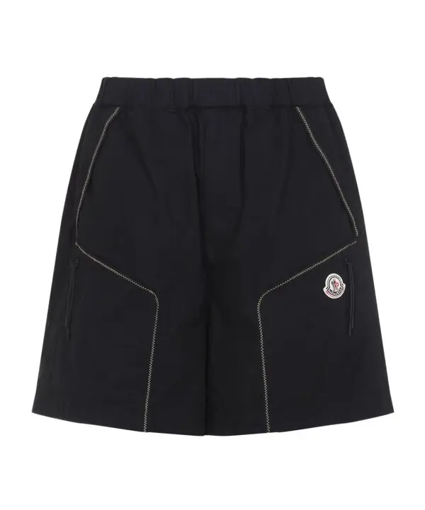 Moncler Contrast Stitch Shorts
