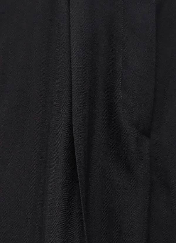 Dries Van Noten Tailored Trousers With Belt Loops - Black