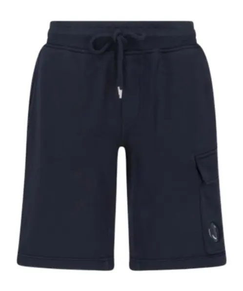C.P. COMPANY Cargo Sweatshorts - Black