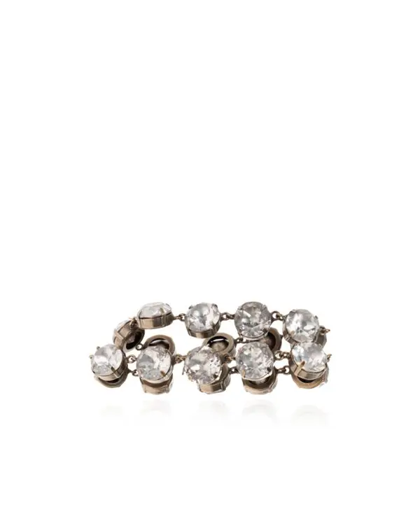 Balenciaga Gala Bracelet With Gemstones - Sliver