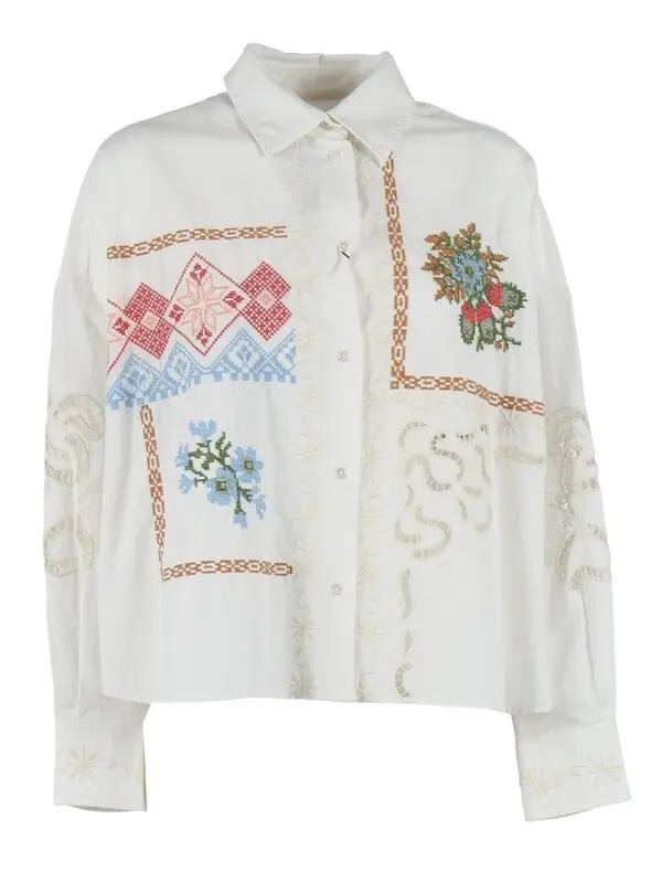 Max Mara Embroidered Shirt