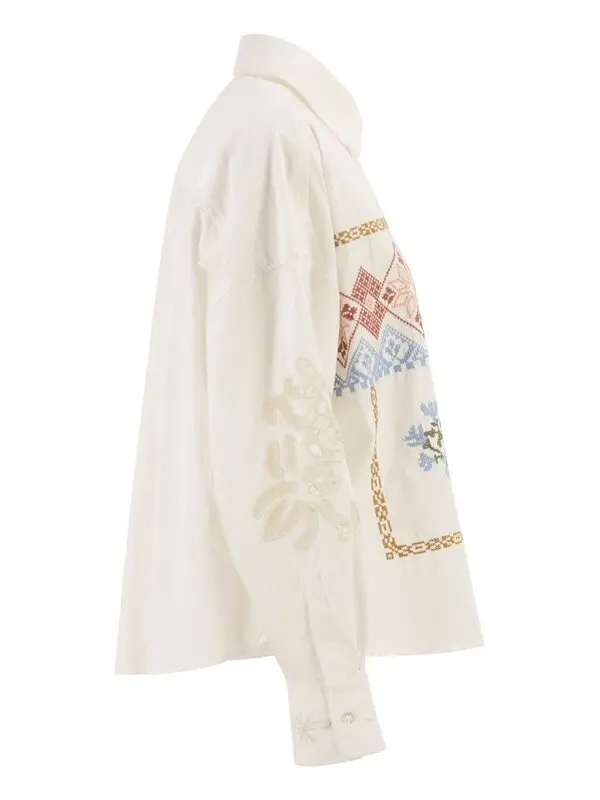 Max Mara Embroidered Shirt