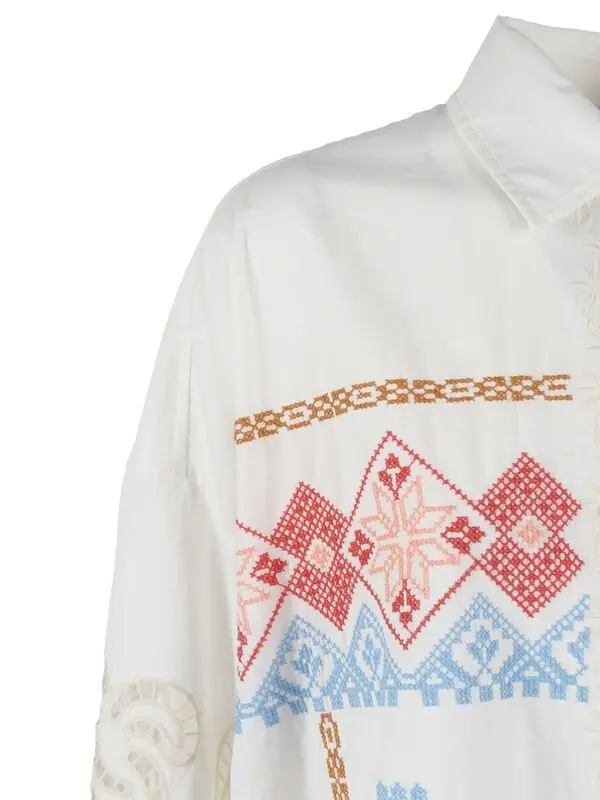 Max Mara Embroidered Shirt