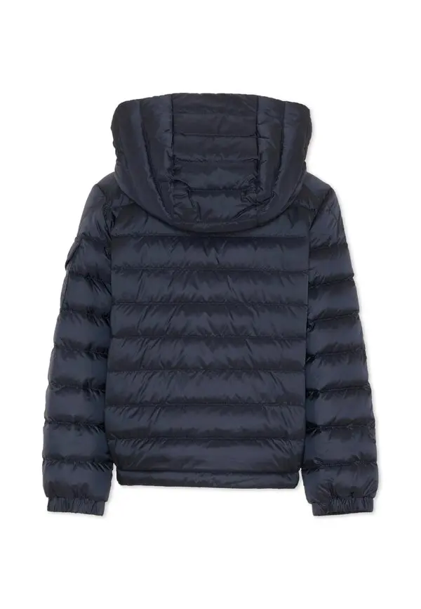 Moncler Lauros Hooded Down Jacket - Blue