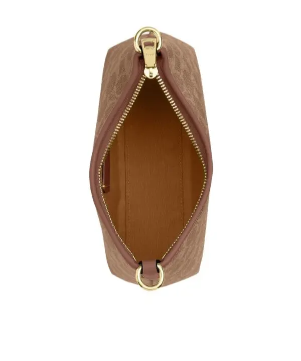 COACH Laurel Shoulder Bag In Signature Canvas - Tan/brown