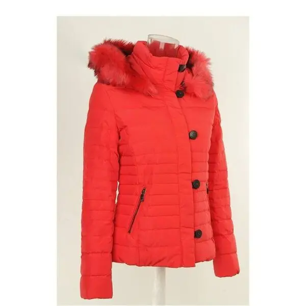 Emporio Armani Hooded Down Jacket With Logo Detail