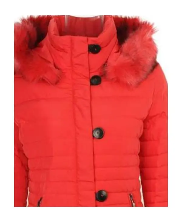 Emporio Armani Hooded Down Jacket With Logo Detail