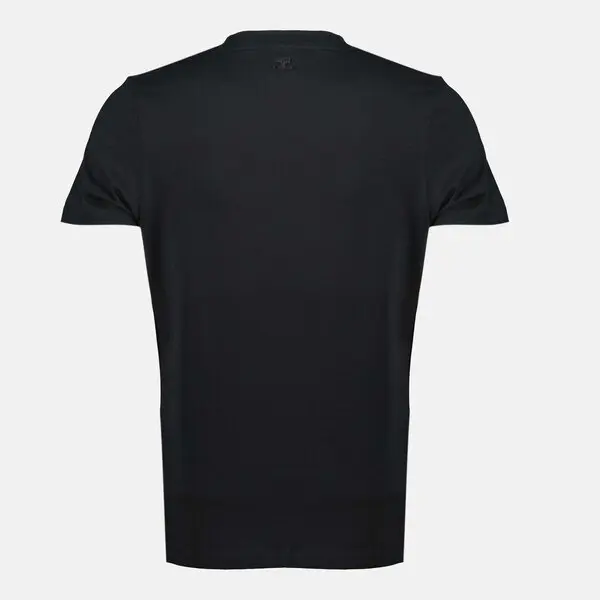 COURREGES Courrèges Short-sleeved Crewneck T-shirt - Black