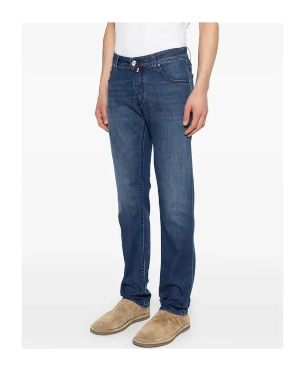 Jacob Cohen Belt Loop Jeans - Blue