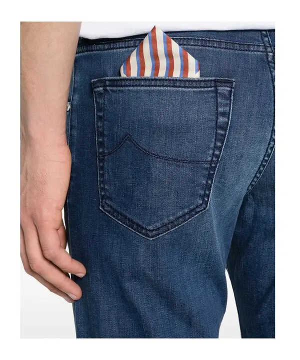 Jacob Cohen Belt Loop Jeans - Blue