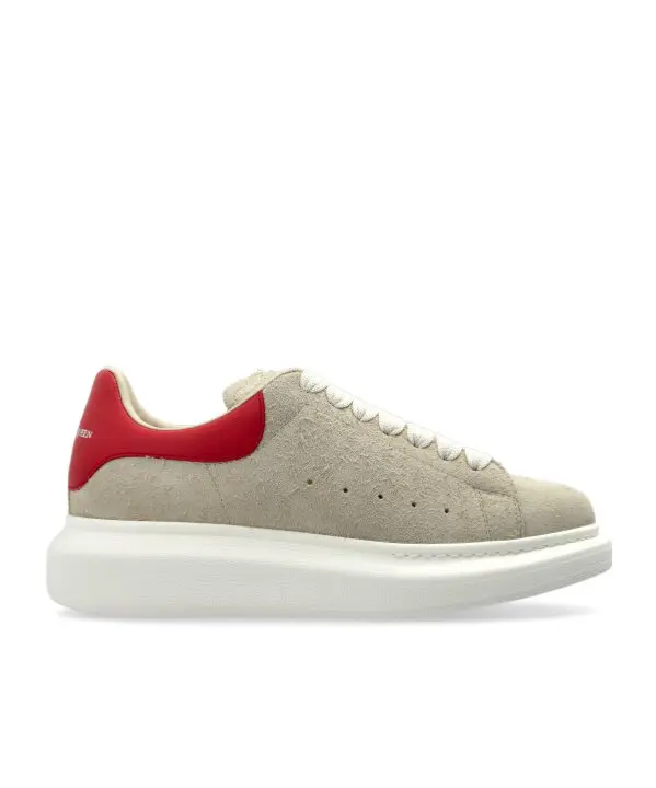 Alexander McQueen Oversized Lace-up Sneakers - Beige