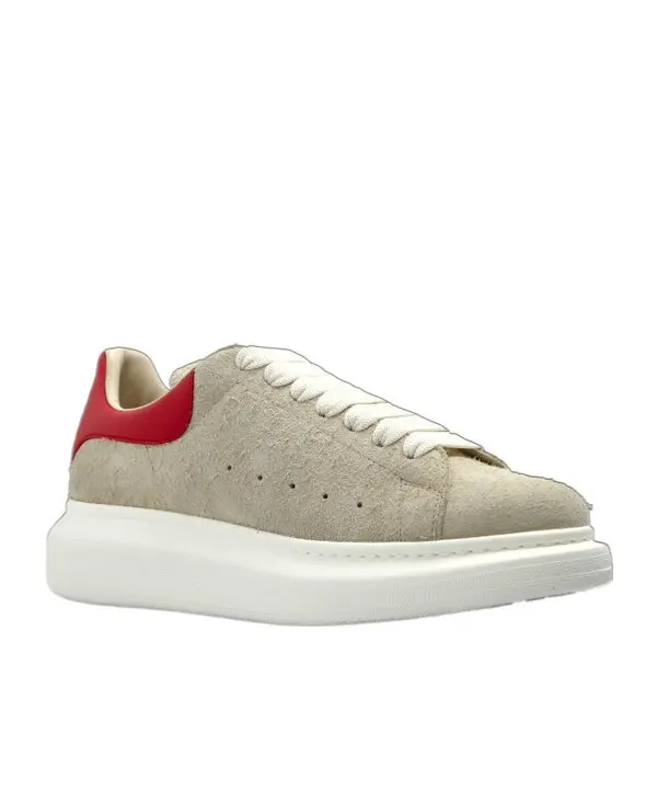 Alexander McQueen Oversized Lace-up Sneakers - Beige
